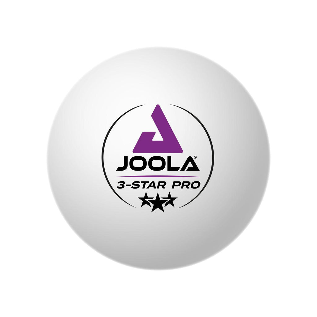 JOOLA 3-STAR PRO 40+ table tennis balls - professional quality for the highest demands