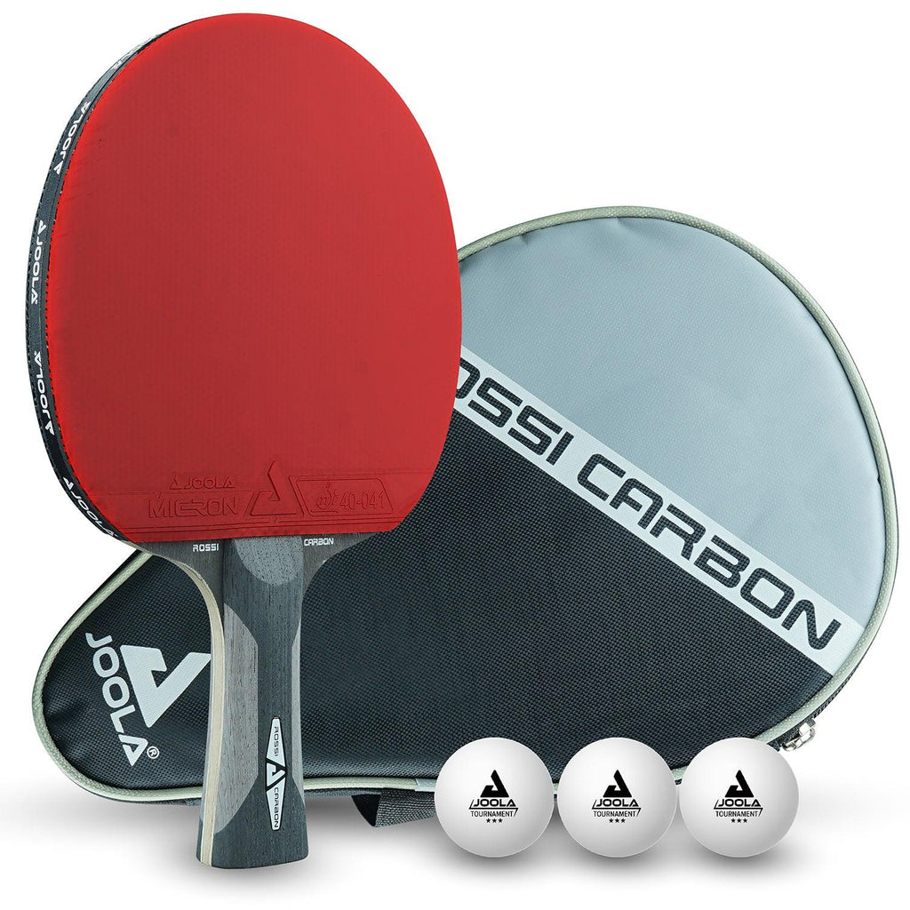 JOOLA Rossi Carbon table tennis racket - power play with carbon fibers