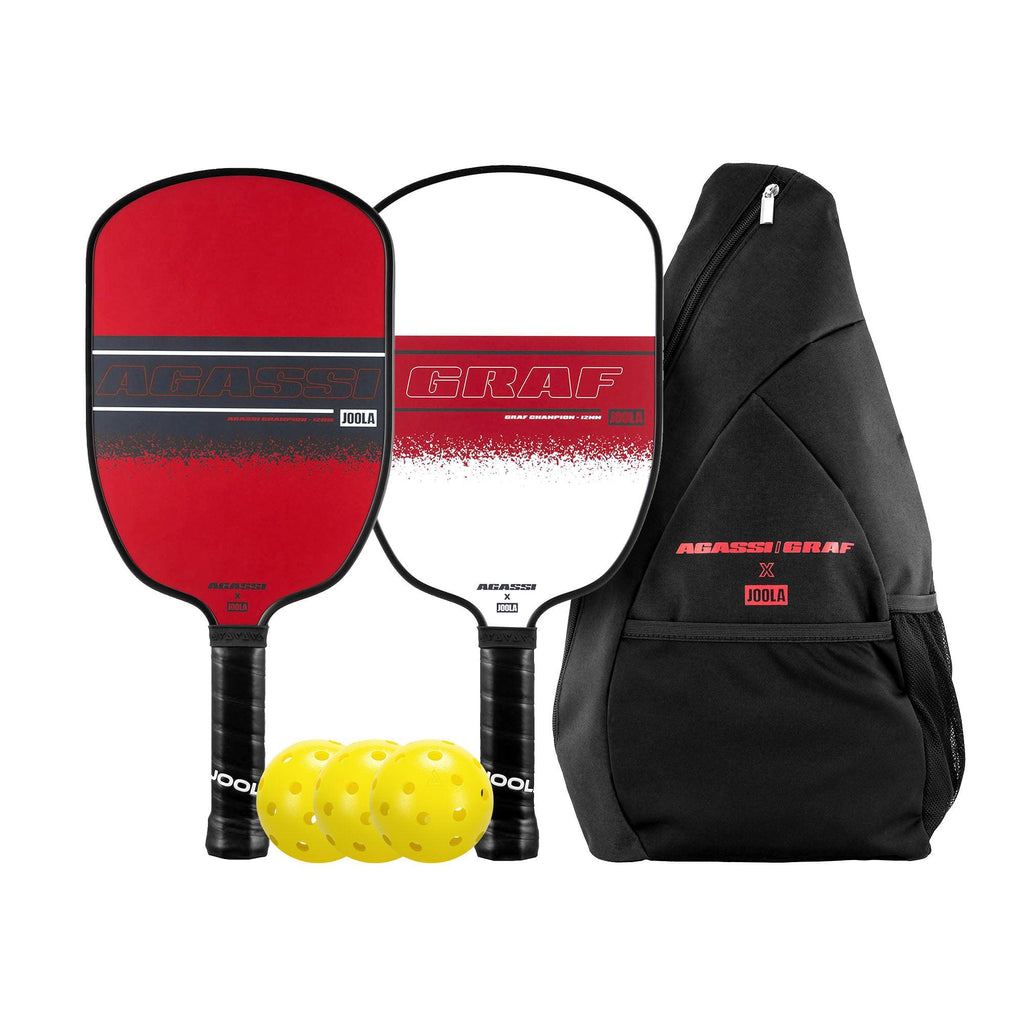 Agassi X JOOLA Champion Pickleball Set - perfect for beginners